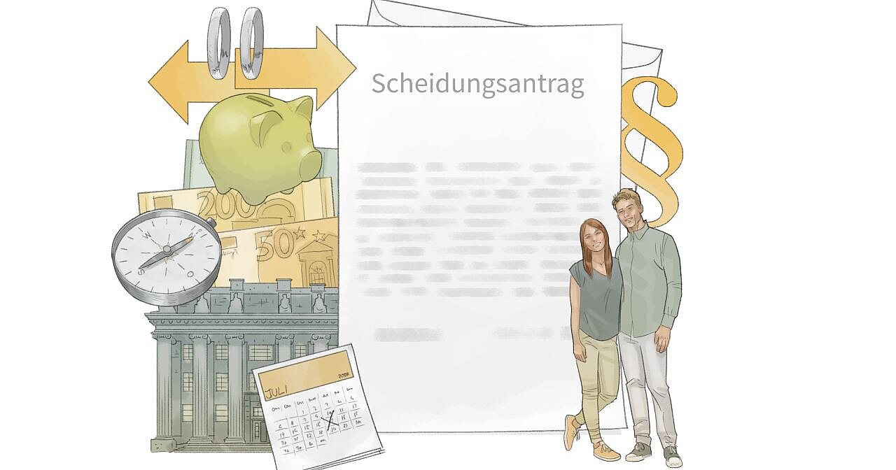Nachteile, wenn man selbst die Scheidung einreicht? - iurFRIEND Kanzlei